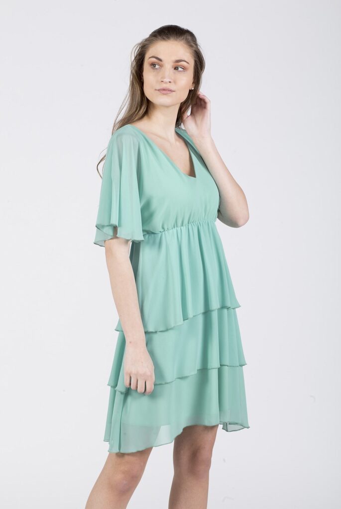 ΦΟΡΕΜΑ ΜΙΝΤΙ ΜΕ ΒΟΛΑΝ ΒΕΡΑΜΑΝ – Orosimo Fashion